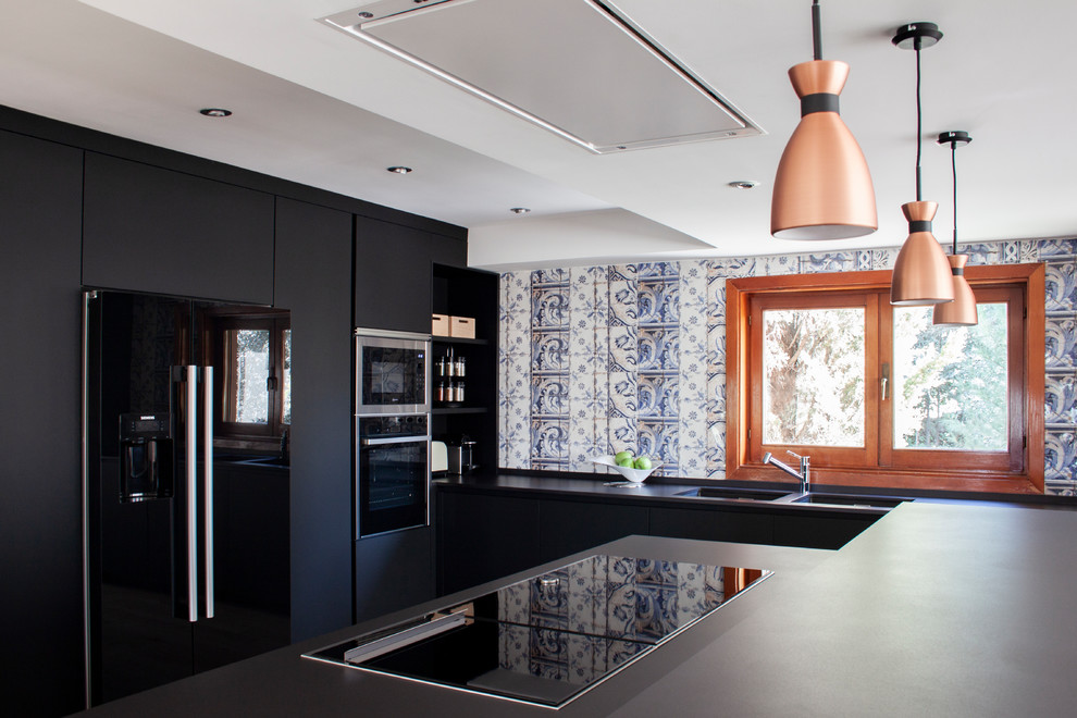 El corazón de la casa - Contemporary - Kitchen - Other - by Santos ...