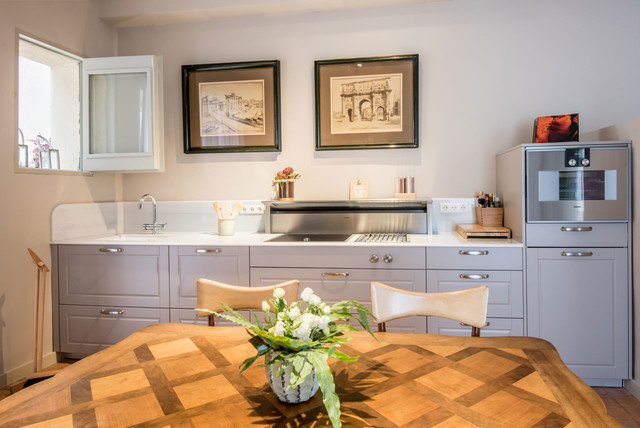 La Importancia De La Cocina Transitional Kitchen Barcelona By