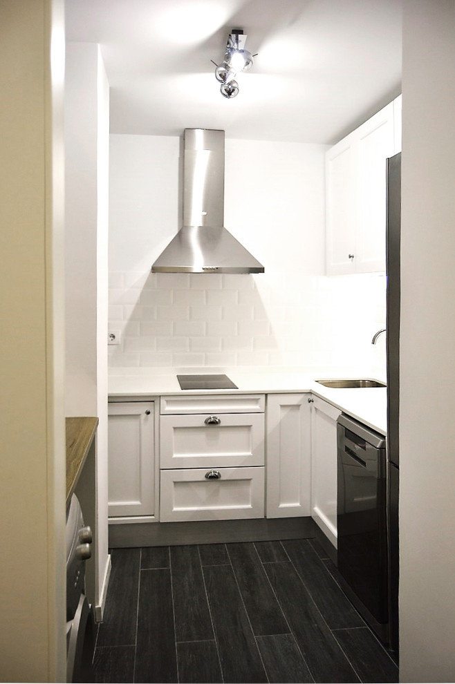 Reforma en Av. América - Transitional - Kitchen - Madrid - by u n s e i ...