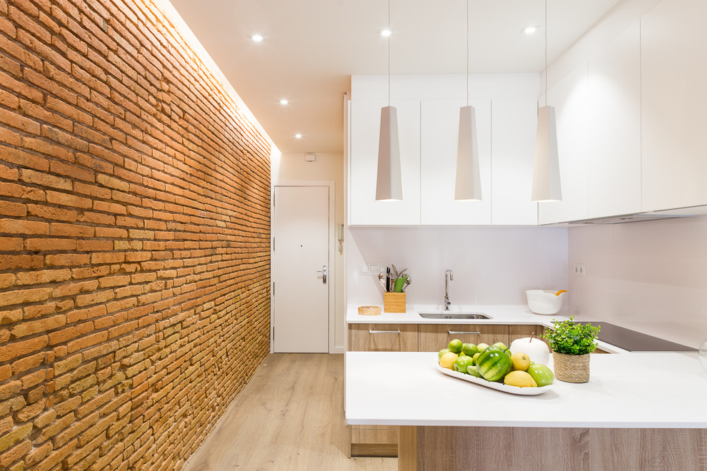 Reforma Integral de un piso de 60m2 - Industrial - Kitchen - Barcelona ...