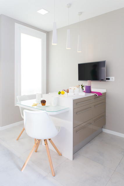 Reforma de cocina abierta Marina - Contemporain - Salle à Manger ...