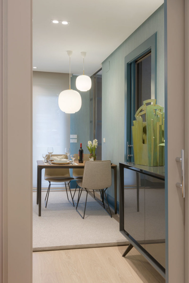 Reforma en vivienda con vistas a La Concha de Donostia - Dining Room ...