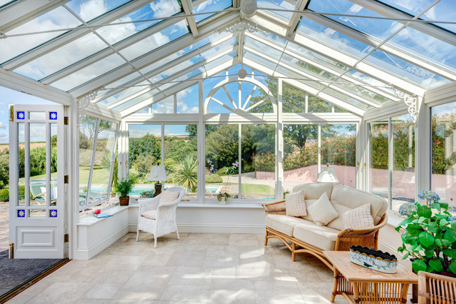 A place to enjoy the garden - Classico - Veranda - Devon - di Colin ...