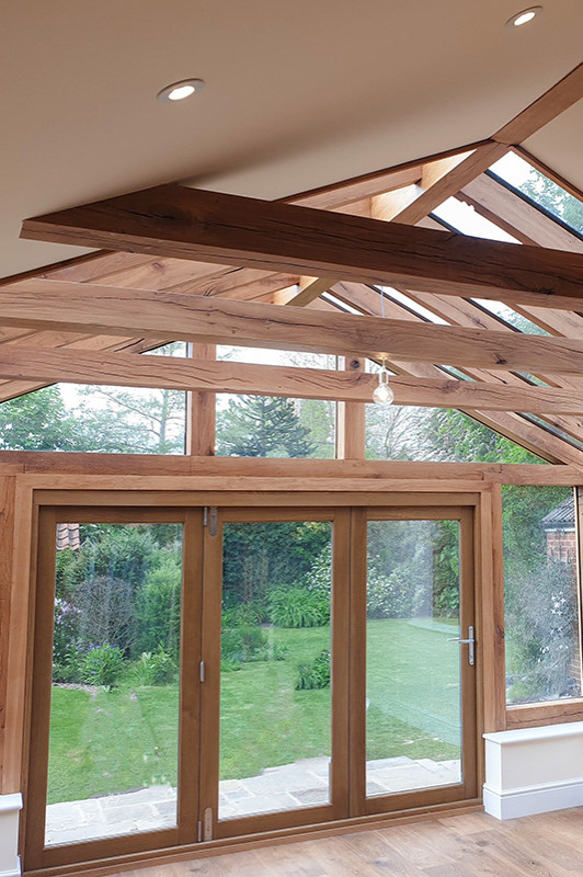 Oak sunroom, North Yorkshire - Sunroom - Other - by Oak By Design | Houzz