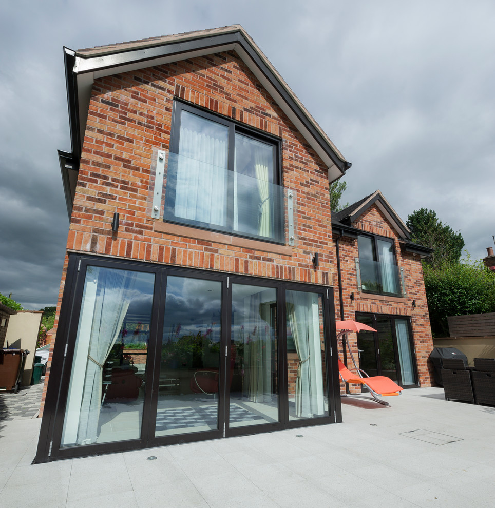 Slimline Aluminium Windows and bi-folds - Moderne - Véranda et Verrière ...