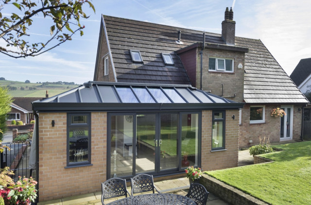 Solid Roof Conservatories - Modern - Conservatory - Gloucestershire - by The Little Conservatory ...