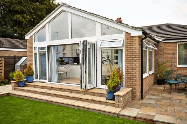 uPVC home extension in Cambridgeshire - Contemporary - Conservatory ...