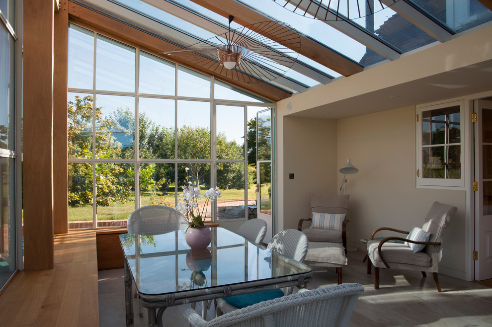 YES Glazing Solutions Crittall Conservatory with Atlas Roof and pre ...