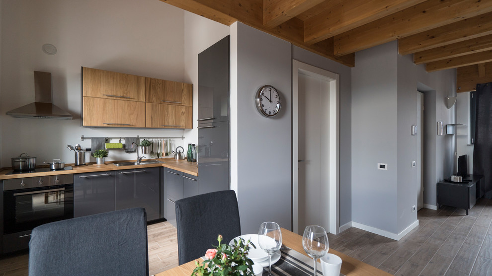 Arredare con Ikea | 120 MQ - Contemporary - Kitchen - Milan - by Claudia Castelli Architetto | Houzz