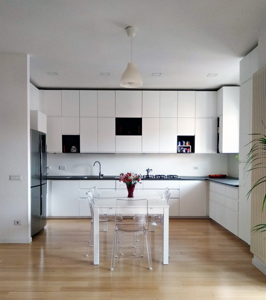 Casa R_la cucina - Modern - Kitchen - Rome - by HOOOME | Houzz