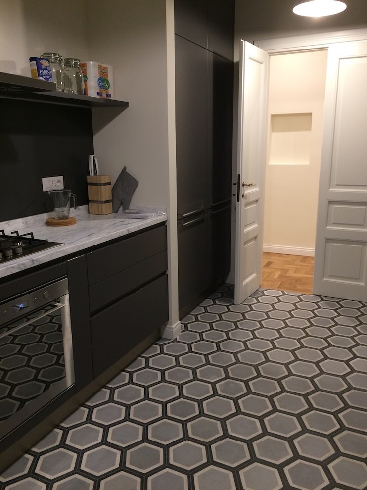 Cementine Gallery - cement tiles - Industrial - Kitchen - Rome - by ...