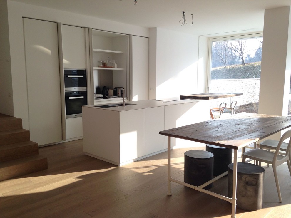 Cucine moderne su misura - Modern - Kitchen - Rome - by Falegnameria su ...