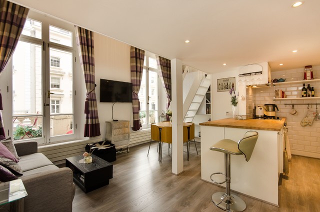 Small Apartment in London - Contemporary - Kitchen - London - by Tania ...