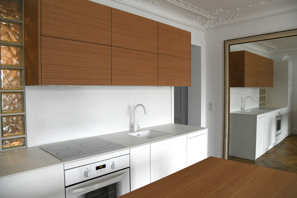 35m2 à Montmartre - Contemporary - Kitchen - Other - by Emmanuelle ...