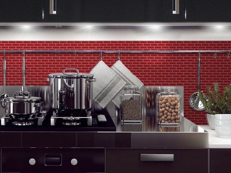 Carrelage mural Murano Cosmo | Smart Tiles - Modern - Kitchen ...