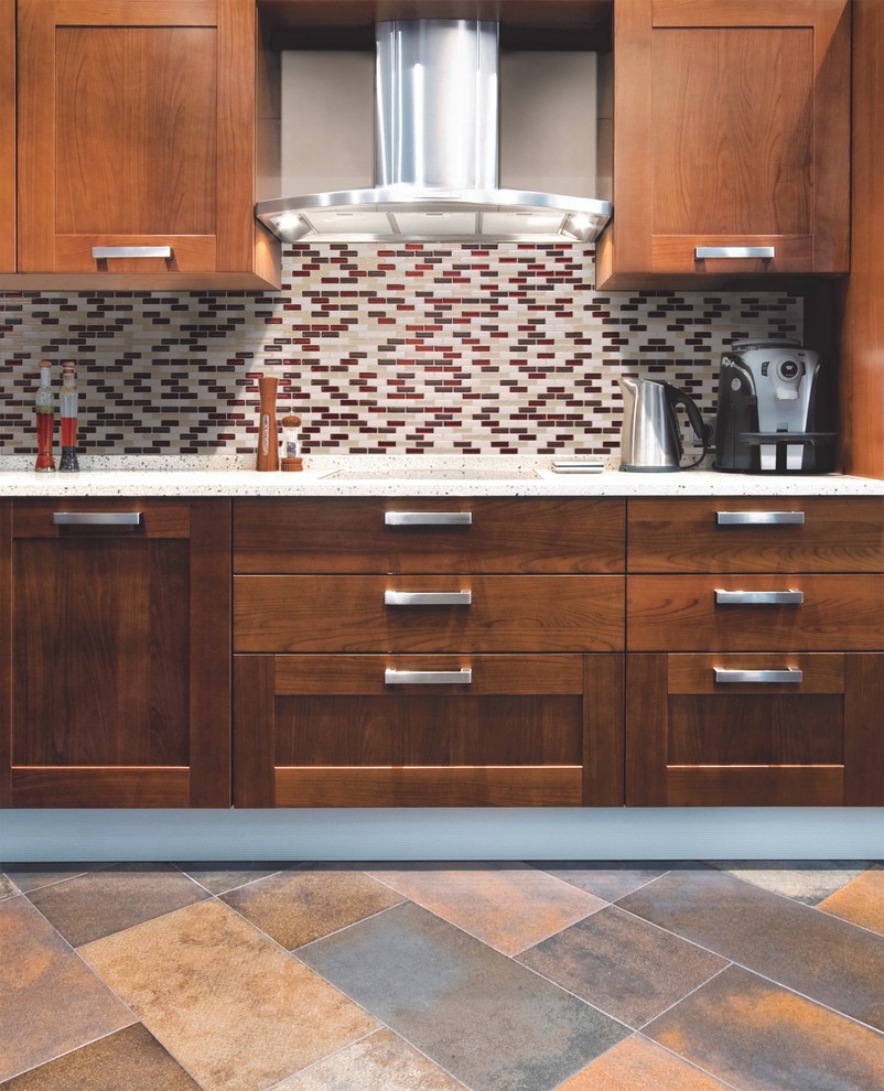 Carrelage mural Murano Sienna | Smart Tiles - Modern - Kitchen ...