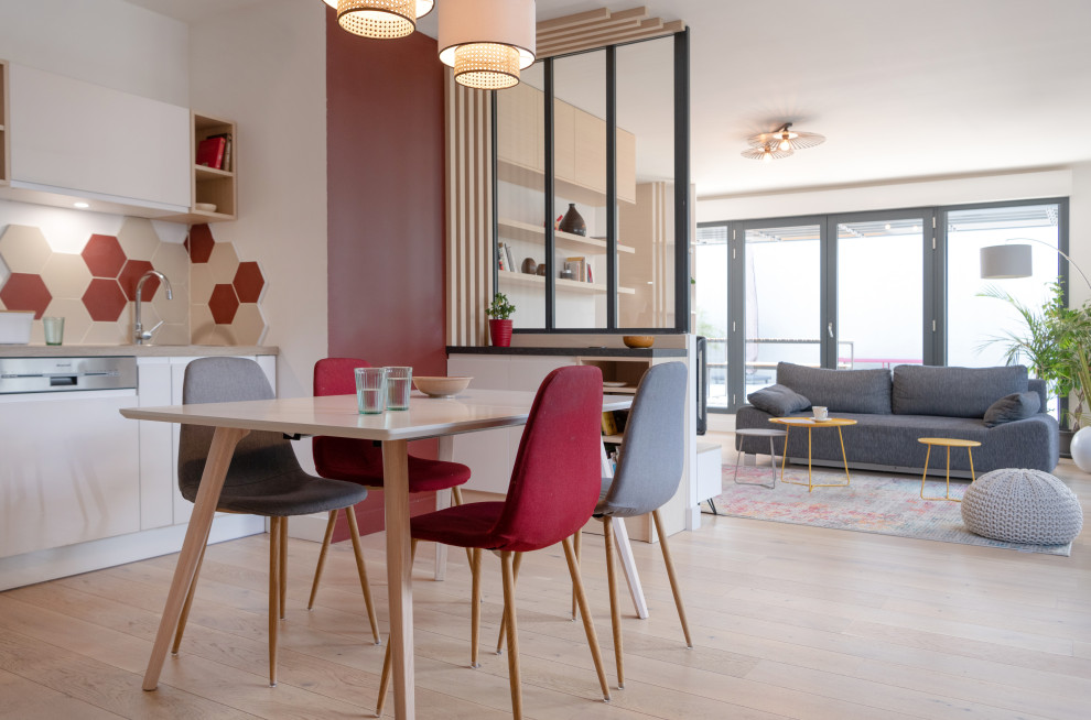 Chez Samia et David - Kitchen - Lyon - by Camille BASSE, Architecte d ...