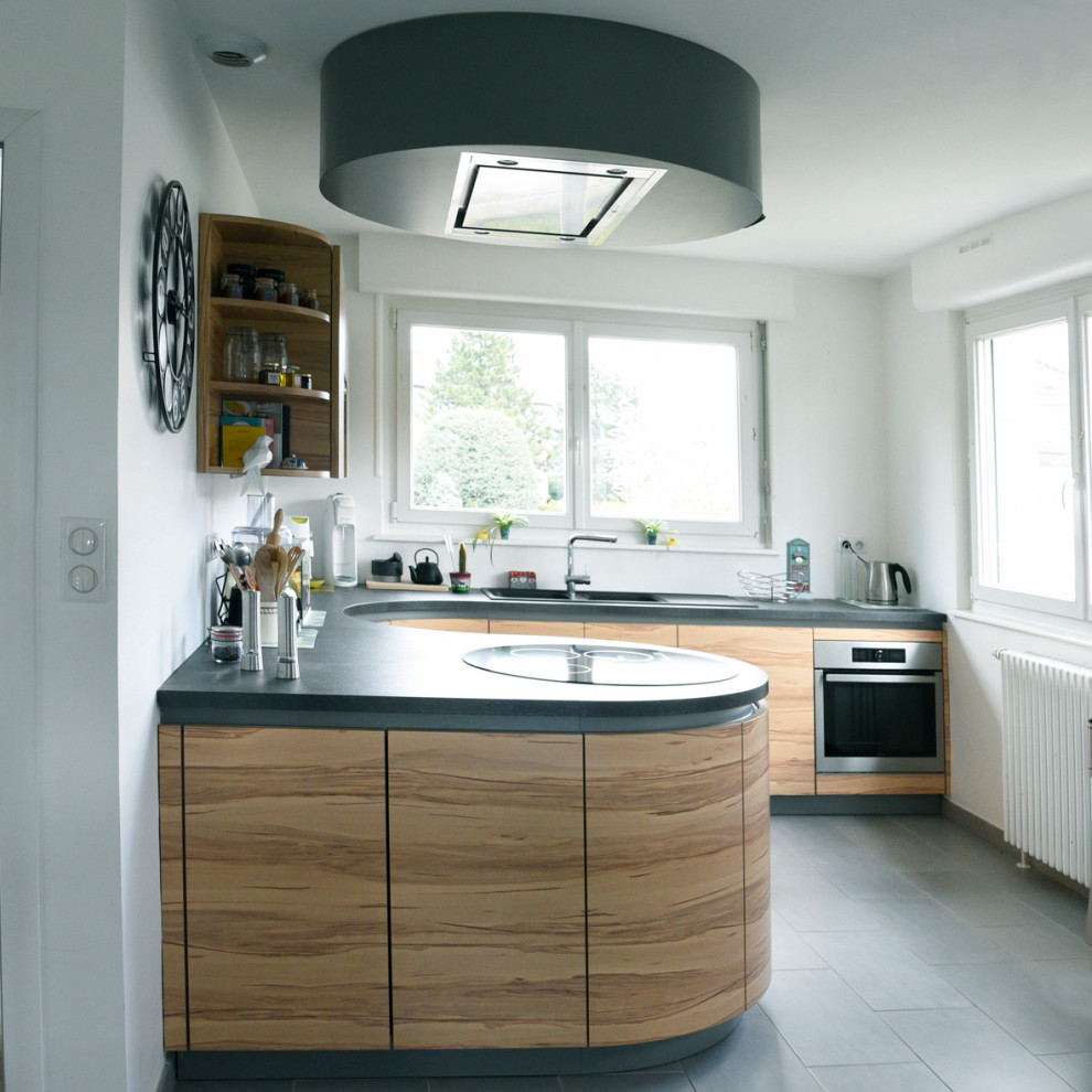 Cuisine arrondie - Coeur de pommier - Contemporain - Cuisine - Nancy ...