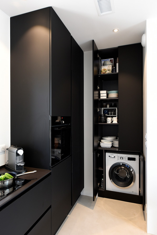 Cuisine avec plan de travail en DEKTON DOMOOS - Moderne - Cuisine - par ...
