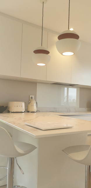 Cuisine blanche - Modern - Kitchen - Toulouse - by Cuisine intérieur ...