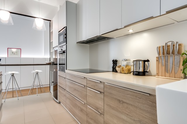 Cuisine parisienne - Contemporary - Kitchen - Paris - by MEERO | Houzz IE