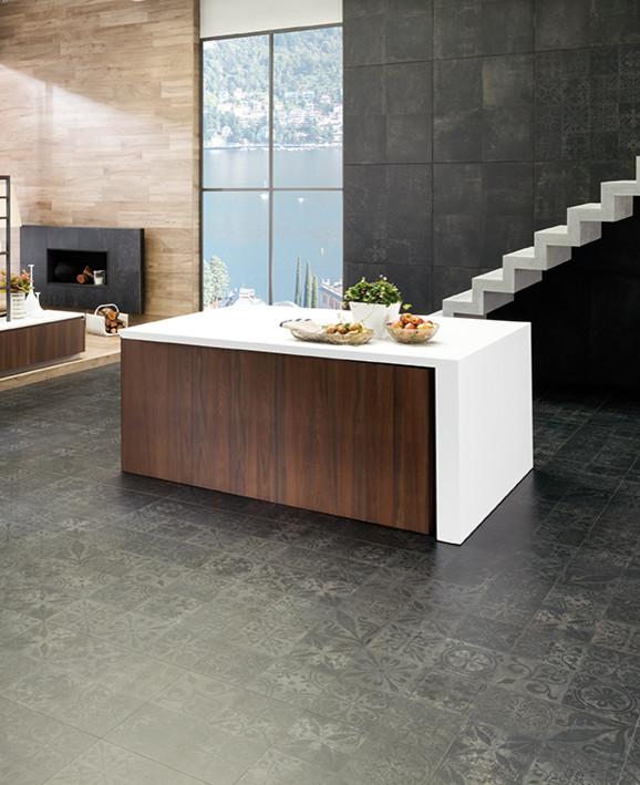 Cuisine PORCELANOSA - Contemporary - Kitchen - Paris - by PORCELANOSA ...