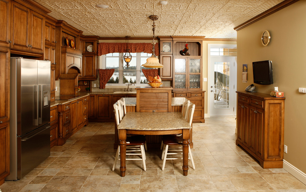 Cuisines Style Champêtre - Farmhouse - Kitchen - Montreal - by Vifor ...