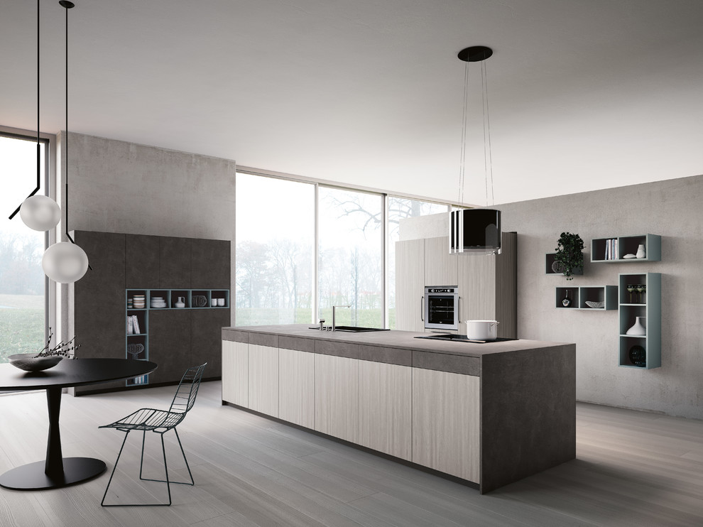 HELENE - Modern - Kitchen - Angers - by Cuisines & Bains Concept | Houzz