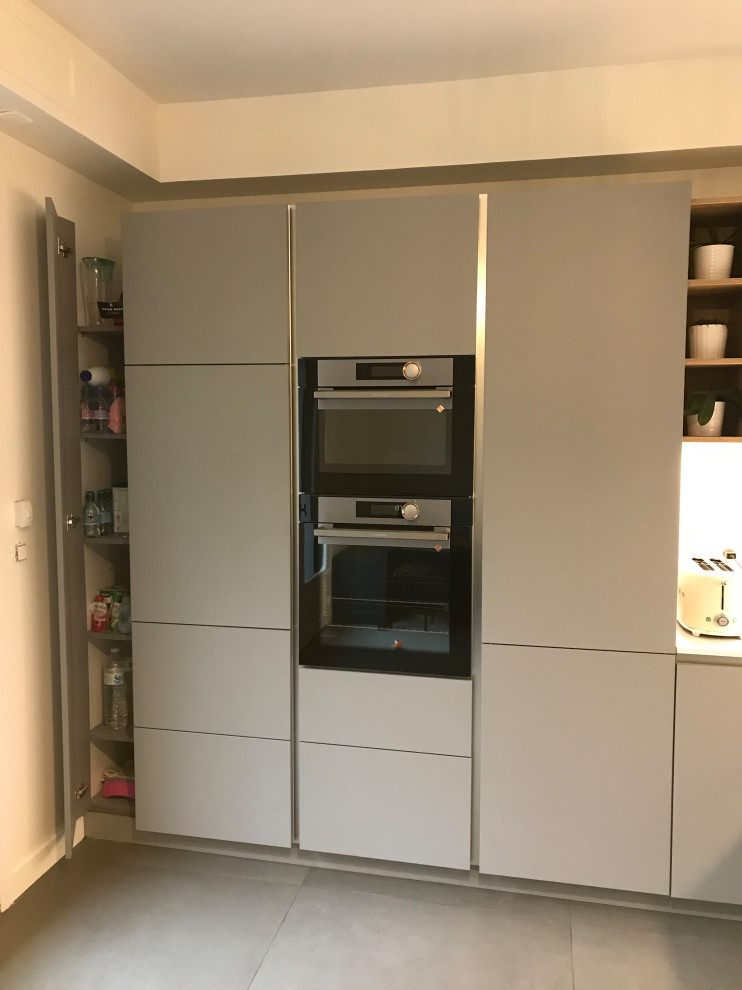 Implantation d'une cuisine dans la rénovation complète d'une maison ...