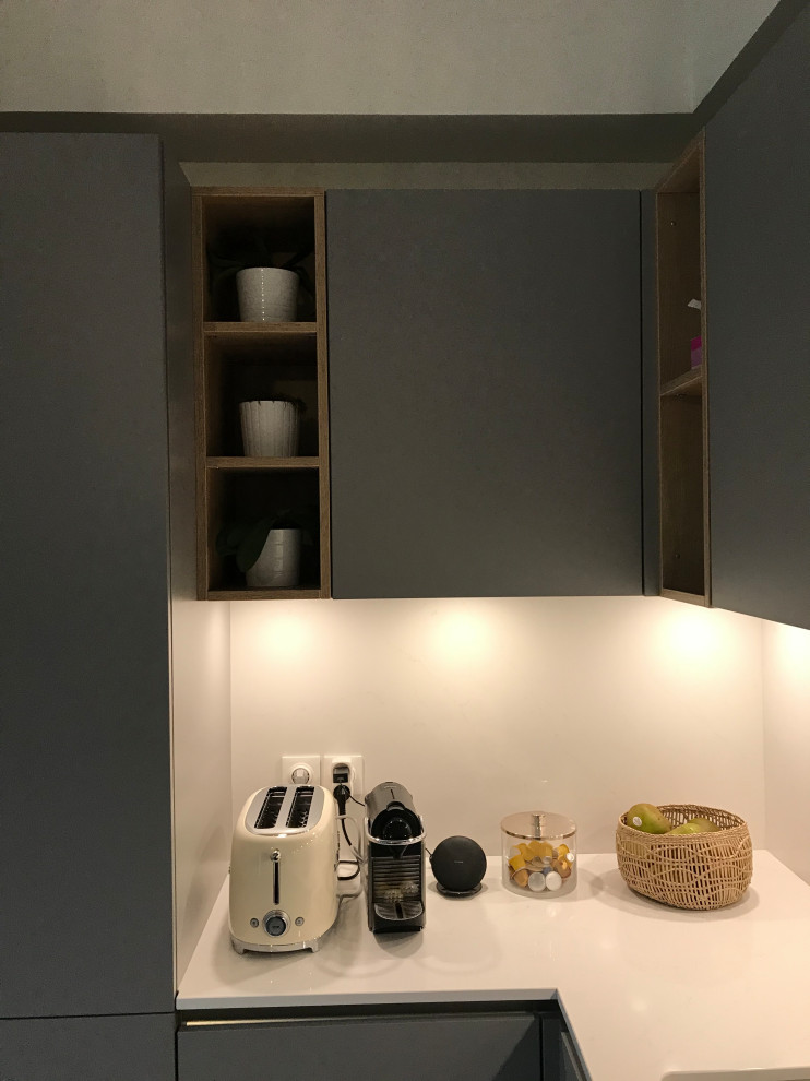 Implantation d'une cuisine dans la rénovation complète d'une maison ...