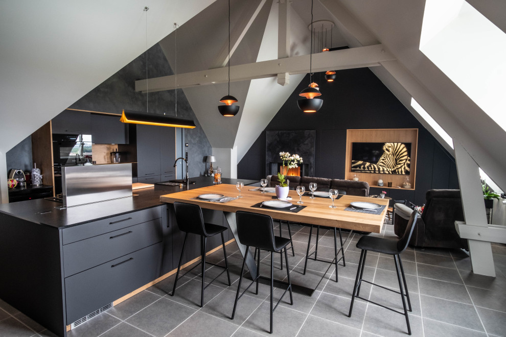 Intérieur -extérieur by studio Lami photo - Contemporary - Kitchen ...