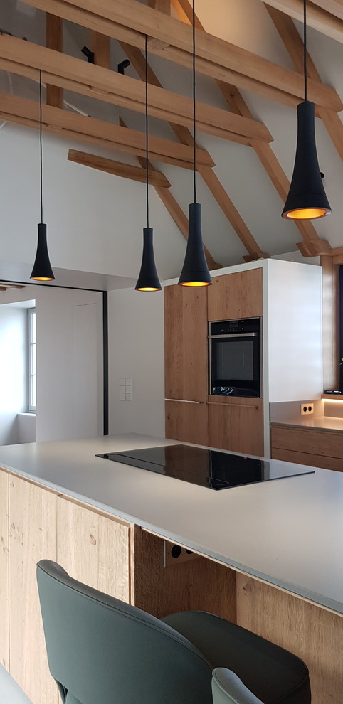 La marinière - Contemporary - Kitchen - Angers - by ATOME Saumur | Houzz IE