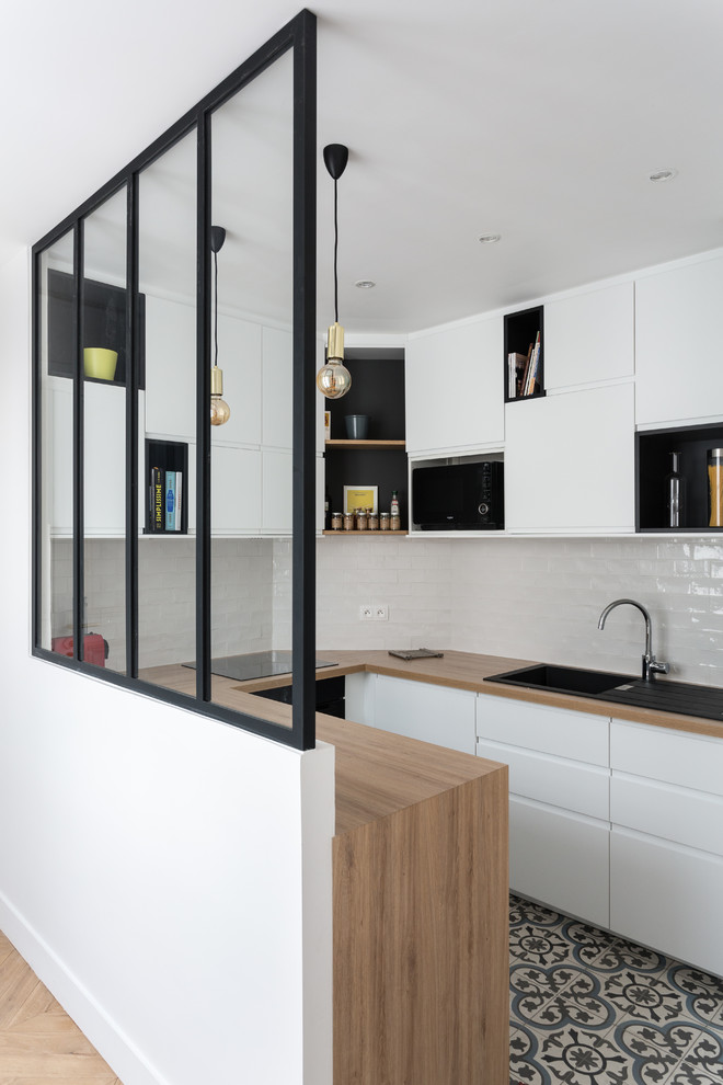 Nos réalisations - Modern - Kitchen - Paris - by Mon Concept Habitation ...