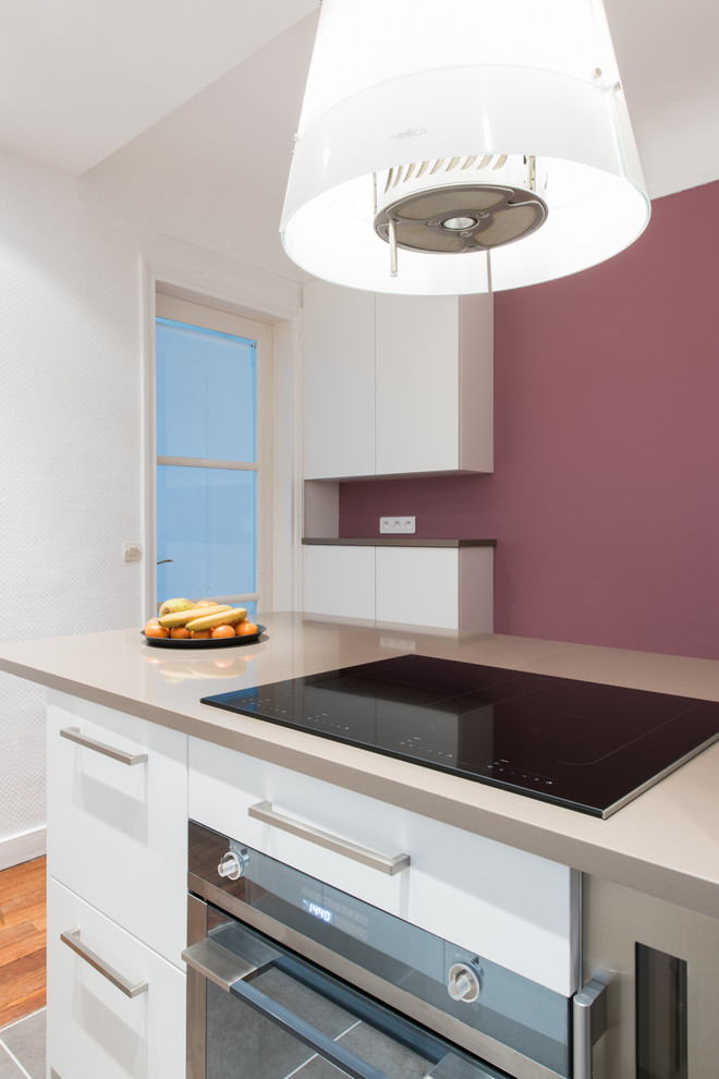 PETITE CUISINE - Modern - Kitchen - Paris - by LA CUISINE DANS LE BAIN ...