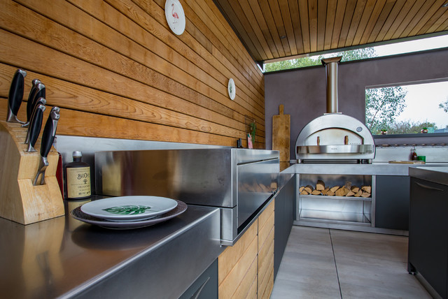 Pool House - Contemporain - Cuisine - Lyon - par Nuance[s] | Houzz