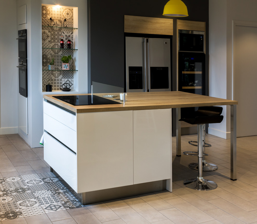 RÉALISATION CLIENT - Contemporary - Kitchen - Angers - by ARTHUR BONNET ...