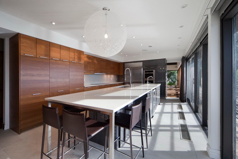 Réalisation d'une Cuisine Moderne - Modern - Kitchen - Montreal - by ...