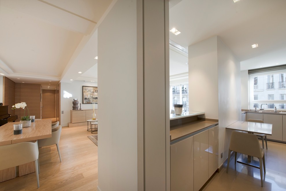 Réfection complète d'un appartement Paris XVI - Classique - Cuisine ...