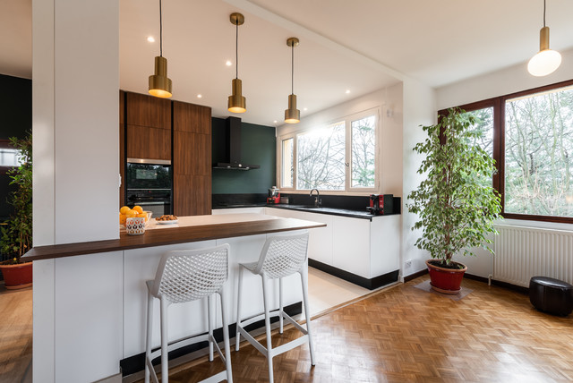 Rénovation cuisine Oullins Noce Canaletto - Classique Chic - Cuisine ...