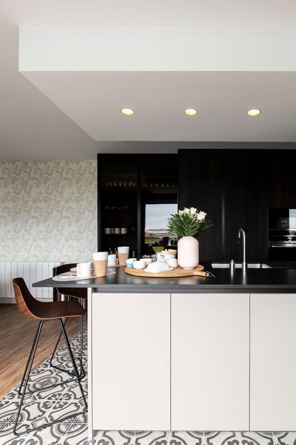 Rénovation d'une maison bretonne - Contemporain - Cuisine - Brest - par ...