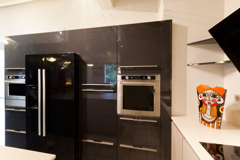 Rénovation d’une petite cuisine ouverte de 15m2 - SieMatic - Modern ...