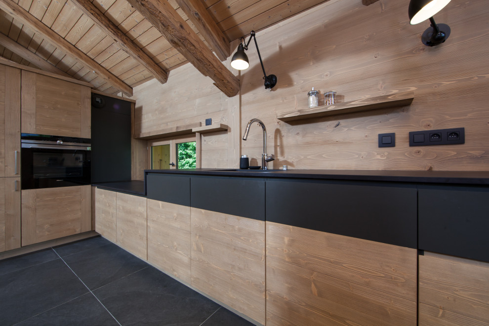 - SALLANCHES - - Montagne - Cuisine - Lyon - par A2 Architecture d ...