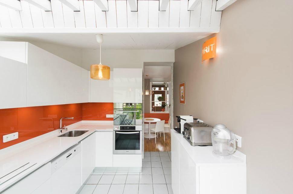 SK CONCEPT : Aménagement d'une cuisine petit espace sous comble ...