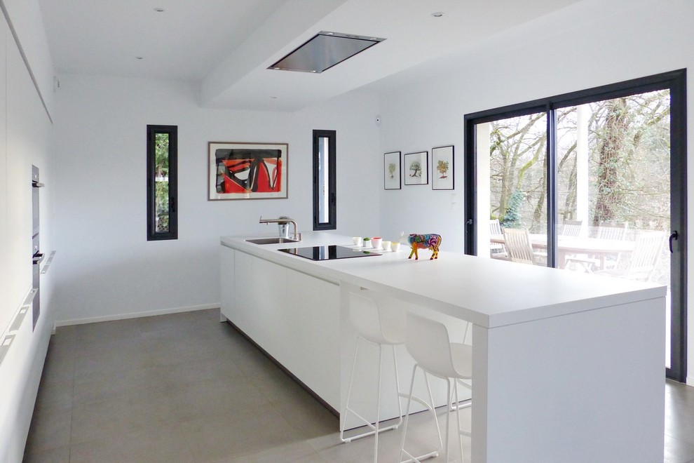 St Genis Laval - Maison d'architecte 935 000€ - Contemporary - Kitchen ...