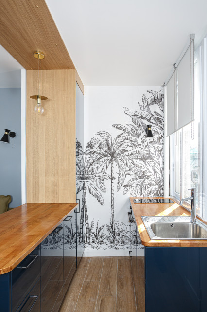 Studio de 20m2 qui a tout d'un grand - Contemporary - Kitchen - Paris ...