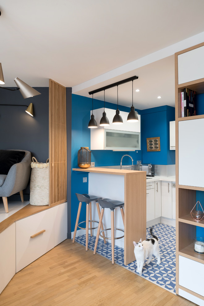 UN STUDIO COCOONING – Rénovation d’une petite surface/mobiliers sur ...