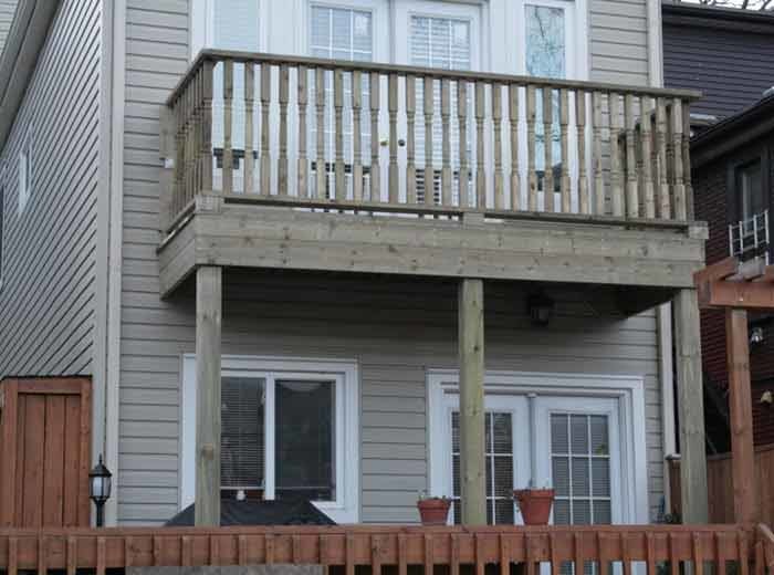 Building Second Floor Deck | Viewfloor.co