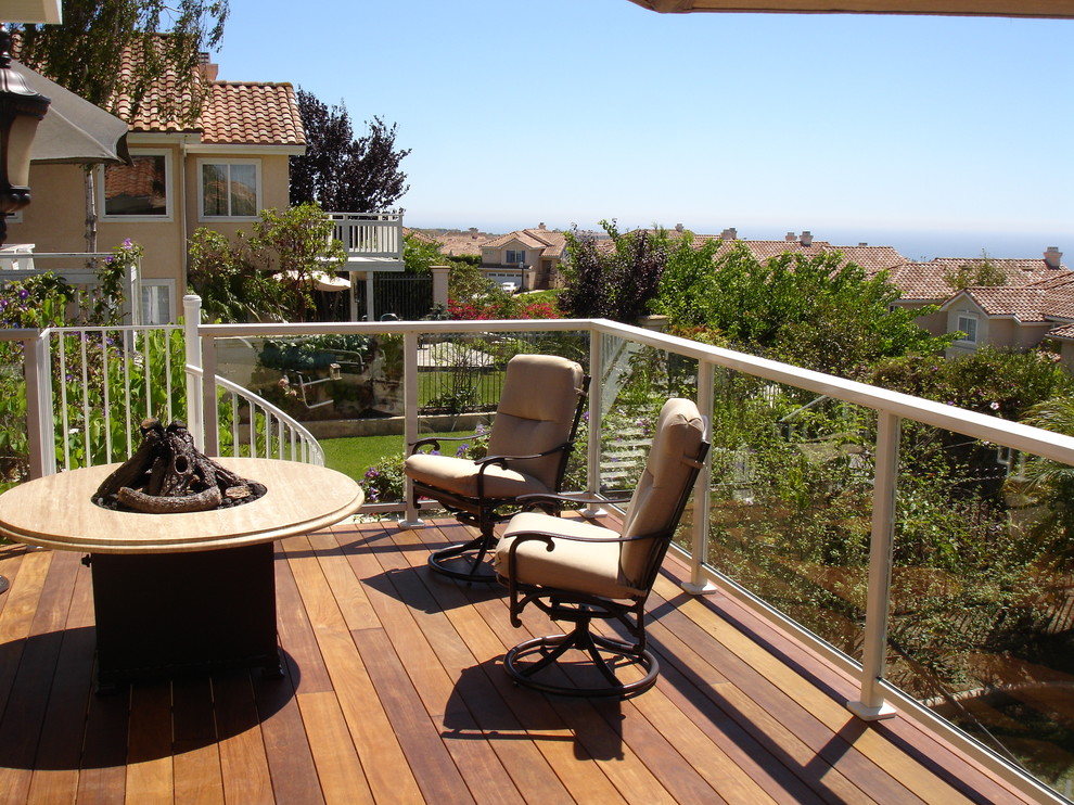 2nd Level Custom Wood Deck - Dana Point, CA - Modern - Deck - Orange ...