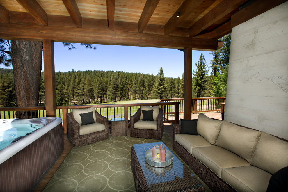 325 - Rustic - Deck - Sacramento - by Crestwood Construction Inc. | Houzz