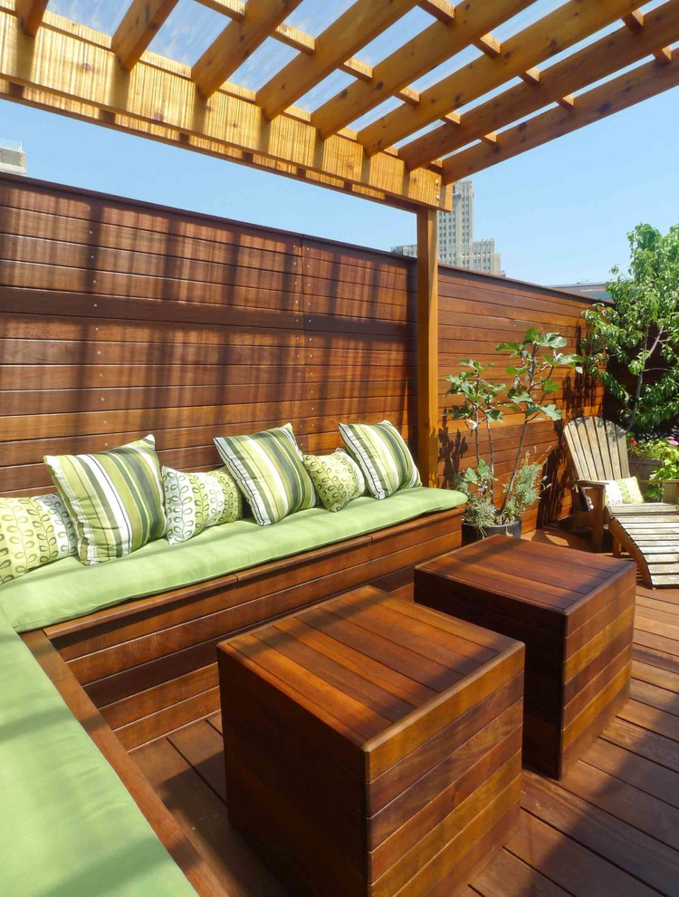 3rd Ave Terrace with a View - Contemporary - Deck - New York - by ...